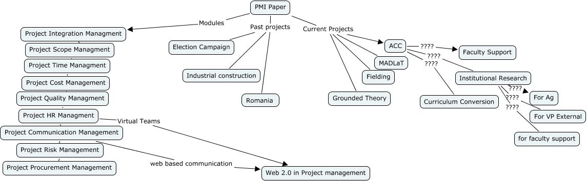 PMI Paper - project management