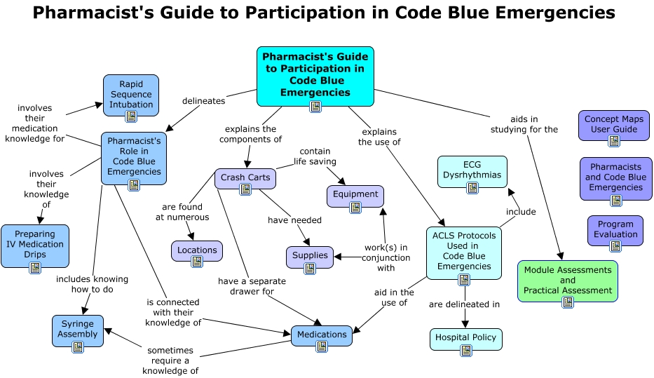 Code Blue Concept Map
