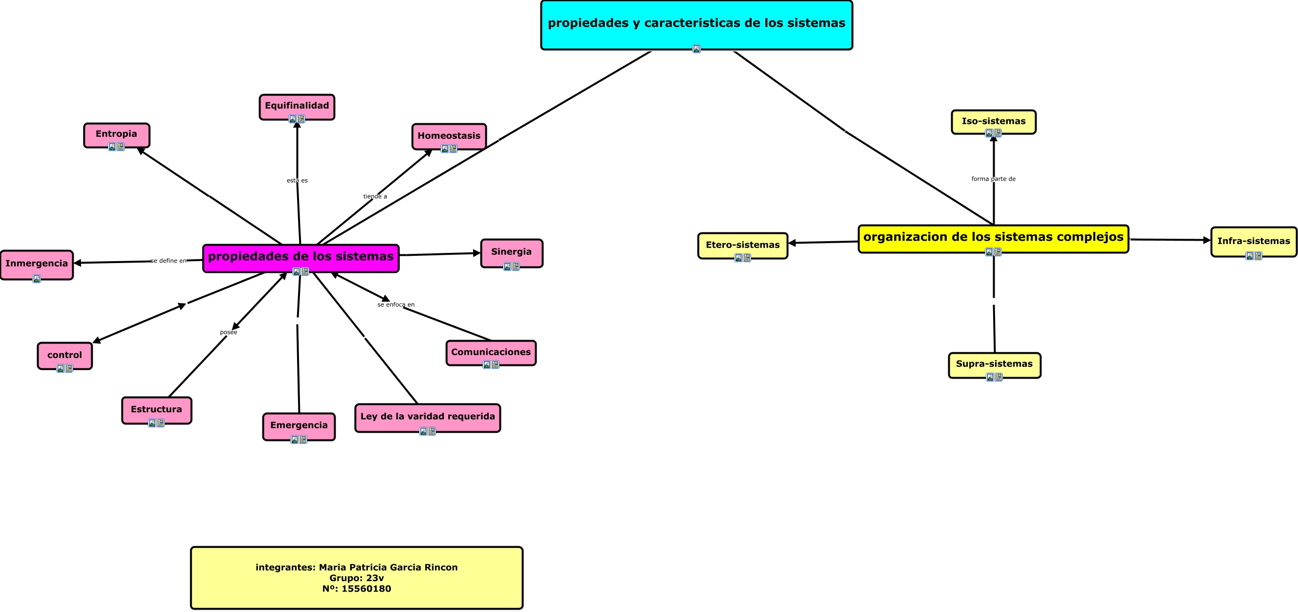 mapa conceptual de sistemas unidad 2